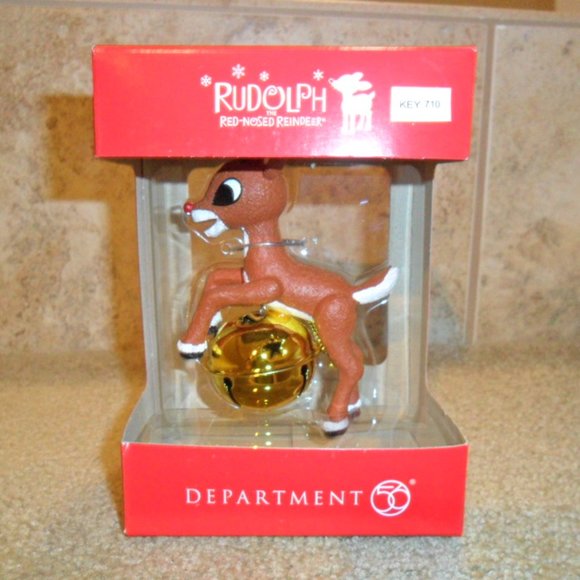 Hallmark | Holiday | New Rudolph Red Nosed Reindeer Jingle Bell ...